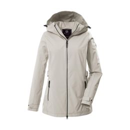 G.I.G.A. by Killtec Funktionsjacke "GS 114 WMN JCKT", Damen, Gr. 38, helltaupe, Oberseite: 100% Polyester;R&uuml;ckseite: 100% Polyester;Futter: 100% Polyester;Futter 2:, G.I.G.A. DX BY KILLTEC, Jacken Funktionsjacke, Atmungsaktiv, winddicht, wasserabweisend, Teflon EcoElite&trade;