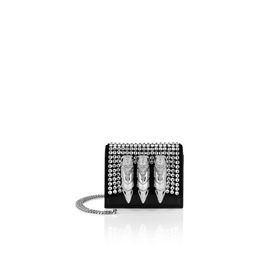 Philipp Plein Clutch ' Skull ' Damen Gr&ouml;&szlig;e One Size schwarz / silber
