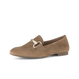 Slipper Gabor "Slipper", Damen, Gr. 38, braun, Schuhe Slipper