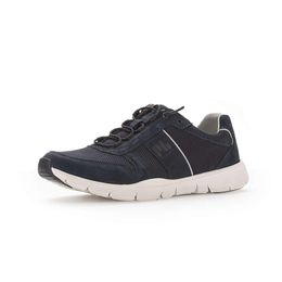 Sneaker Gabor "Sneaker low", Herren, Gr. 43, blau, Schuhe Sneaker