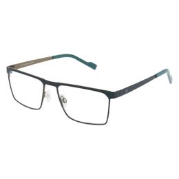Titanflex Eschenbach 822015 Brille Herren | Fassung: Vollrand, Quadratisch, Blau Matt