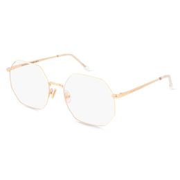 Isabel Marant IM 0179 Brille Damen | Fassung: Vollrand, Geometrisch, Gold Wei&szlig;