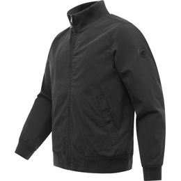 Ragwear Herren Outdoorjacke "Crusien YOUMODO", schwarz, Basic, Gr. S, Obermaterial: 65% Baumwolle, 35% Polyester. Innenfutter: 100% Baumwolle.
