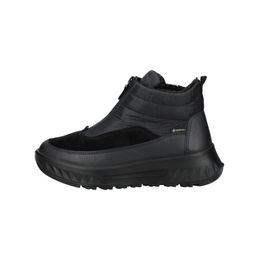 Ara Damen Stiefelette "Ara Stiefelette Lederimitat/Textil", Gr. 43schwarz, schwarz, Lederimitat, Textil, Schuhe