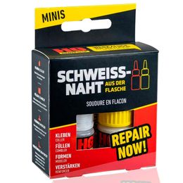 HGPower Glue Schwei&szlig;naht aus der Flasche Klebstoff Reparaturset 2-teilig Mini 5 g Kleber und 10 g Granulat - Zeltreparatur von HG POWER GLUE