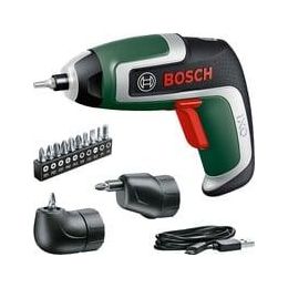 Bosch Akkuschrauber IXO 7 Set, 3,6Volt gr&uuml;n/schwarz, Li-Ionen Akku 2,0Ah