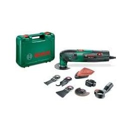 Bosch Multifunktions-Werkzeug PMF 220 CE gr&uuml;n/schwarz, 220 Watt, inkl. Zubeh&ouml;r Set gro&szlig;
