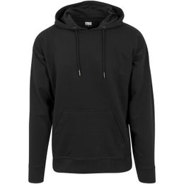 Rundhalspullover Urban Classics "Urban Classics Herren Oversized Sweat Hoody", Herren, Gr. M, schwarz, 50% Baumwolle, 50% Polyester, unifarben, oversize, ohne Ausschnitt, Pullover Rundhalspullover