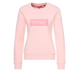 Smiler. Sweatshirt 'Cuddle' female Pink size S