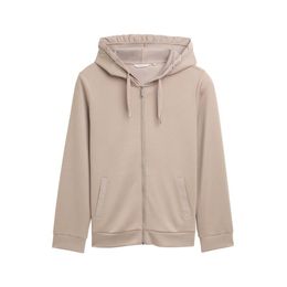 Tom Tailor Women + Zip-Up Hoodie female Grey size 50