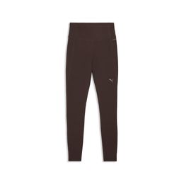 Trainingstights Puma "CLOUDSPUN High-Waist-Leggings Damen", Damen, Gr. S, Normalgr&ouml;&szlig;en, chocolate braun, Obermaterial: 15% Elasthan, 85% Polyester; Innere Tasche: 85% Polyester, 15% Elasthan, eng, Hosen
