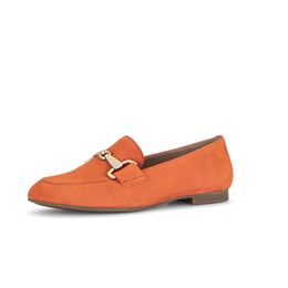 Slipper Gabor "Slipper", Damen, Gr. 39, orange, Schuhe Slipper