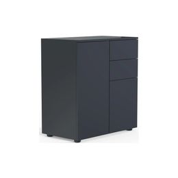 M&ouml;bel Kraft Kommode grau Ma&szlig;e (cm): B: 70 H: 77 &raquo; M&ouml;bel Kraft