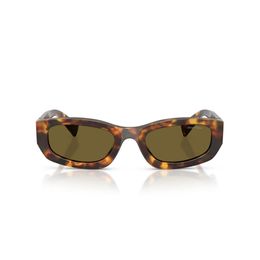Miu Miu Sonnenbrille Damen Gr&ouml;&szlig;e 53 braun