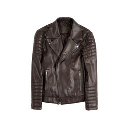 Pierre Cardin Kunstlederjacke Herren Gr&ouml;&szlig;e M braun