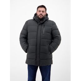 Winterjacke Lerros "Herren Steppjacke in Gro&szlig;en Gr&ouml;&szlig;en", Herren, Gr. 4XL, schwarz, 100% Polyester, Jacken Winterjacke