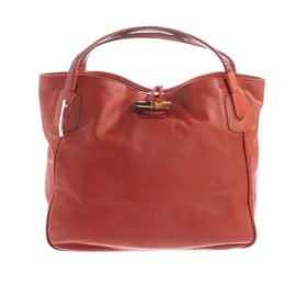 Gucci Schultertasche / Umh&auml;ngetasche Damen Gr&ouml;&szlig;e One Size Second Hand dunkelorange