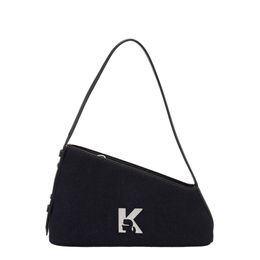 KARL LAGERFELD JEANS Schultertasche Damen Gr&ouml;&szlig;e One Size dunkelblau / wei&szlig;