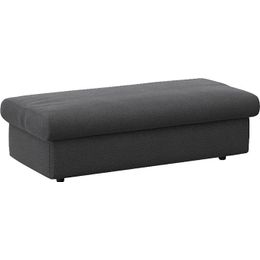 Pouf FLEXLUX "Lovane", grau (dervit grau), B:131cm H:44cm T:61cm, Poufs, Pouf, Weich & anschmiegsam