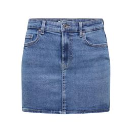 Jeansrock Only "ONLMATILDA MINI SKIRT DNM", Damen, Gr. XS, medium blau denim, Denim/Jeans, Obermaterial: 70% Baumwolle, 29% Polyester, 1% Elasthan, unifarben, schmal mini, R&ouml;cke Jeansrock, Baumwollmischung, schmal geschnitten