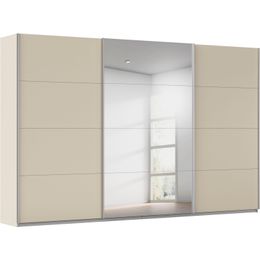 Schwebet&uuml;renschrank Rauch "Kleiderschrank Schrank Garderobe Schlafzimmerschrank CORTONA", beige (champagner), B:360cm H:229cm T:62cm, Holzwerkstoff, Schr&auml;nke, Schwebet&uuml;renschrank, in 3 Ausstattungen BASIC/CLASSIC/PREMIUM (SOFT-CLOSE) MADE IN GERMANY