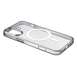 cellularline Handyh&uuml;lle "Gloss MagSafe Case f&uuml;r Apple iPhone 16", transparent, B:9,5cm H:4cm T:18cm, H&uuml;llen, Backcover, Schutzh&uuml;lle, Handyschutzh&uuml;lle, Case, Schutzcase, sto&szlig;fest, Handyh&uuml;lle