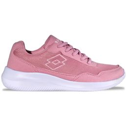 Sneaker Lotto, Damen, Gr. 36, leuchtendespink, rose, Mesh, Synthetik, Schuhe Sneaker, - extra leicht & bequem
