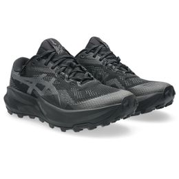 Trailrunningschuh asics "TRABUCO 14 GTX", Damen, Gr. 40,5, schwarz, graphite grau, Synthetik, Schuhe Trailrunningschuh, wasserdicht