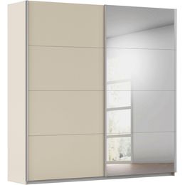 Schwebet&uuml;renschrank Rauch "Kleiderschrank Schrank Garderobe Schlafzimmerschrank CORTONA", beige (champagner), B:226cm H:229cm T:62cm, Holzwerkstoff, Schr&auml;nke, Schwebet&uuml;renschrank, in 3 Ausstattungen BASIC/CLASSIC/PREMIUM (SOFT-CLOSE) MADE IN GERMANY