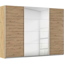 Schwebet&uuml;renschrank Rauch "Kleiderschrank Schrank Garderobe Schlafzimmerschrank CORTONA", eiche artisan, B:315cm H:229cm T:62cm, Holzwerkstoff, Schr&auml;nke, Schwebet&uuml;renschrank, in 3 Ausstattungen BASIC/CLASSIC/PREMIUM (SOFT-CLOSE) MADE IN GERMANY