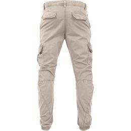 Cargohose Urban Classics "Urban Classics Herren Cargo Jogging Pants", Herren, Gr. XS, US-Gr&ouml;&szlig;en, sand, 100% Baumwolle, unifarben, normal, Hosen Cargohose