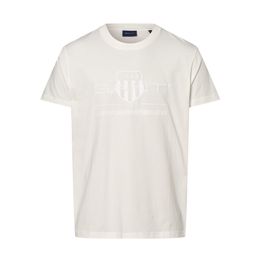 Gant T-Shirt Herren Gr&ouml;&szlig;e 5XL wei&szlig; / naturwei&szlig;