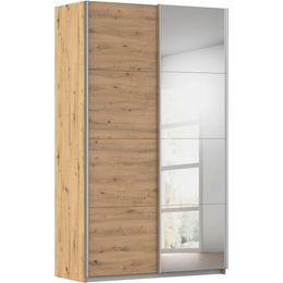 Schwebet&uuml;renschrank Rauch "Kleiderschrank Schrank Garderobe Schlafzimmerschrank CORTONA", eiche artisan, B:136cm H:229cm T:62cm, Holzwerkstoff, Schr&auml;nke, Schwebet&uuml;renschrank, in 3 Ausstattungen BASIC/CLASSIC/PREMIUM (SOFT-CLOSE) MADE IN GERMANY