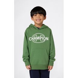 Kapuzensweatshirt Champion "SPORTWEAR HOODIE Standard Fit", Jungen, Gr. L (152/158), rgg, Obermaterial: 54% Baumwolle, 46% Polyester, Sweatshirts Kapuzensweatshirt