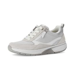 Sneaker Gabor "Sneaker low", Herren, Gr. 36, grau, Schuhe Sneaker