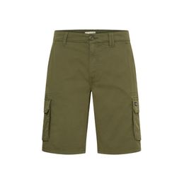 Shorts Blend "BHMORGAN REG CARGO SHORTS", Herren, Gr. 3XL, N-Gr, winter moss, Web, Obermaterial: 97% Baumwolle, 3% Elasthan, unifarben, regular fit knielang, Hosen Shorts