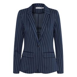 Fransa Blazer 'Blenda' Damen Gr&ouml;&szlig;e 34 blau / wei&szlig;