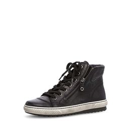 Sneaker Gabor "Sneaker high", Damen, Gr. 40,5, schwarz, Schuhe Sneaker