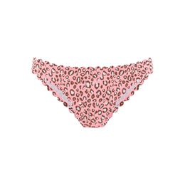 Lascana Bikinihose Damen Gr&ouml;&szlig;e L braun / pink / wei&szlig;