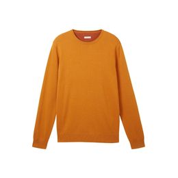 Tom Tailor Pullover Herren Gr&ouml;&szlig;e M dunkelorange