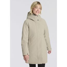 G.I.G.A. by Killtec Parka "GW 76 WMN PRK OT", Damen, Gr. 42, elefant, Obermaterial: 100% Polyester. Futter: 100% Polyester. Wattierung: 100% Polyester, G.I.G.A. DX BY KILLTEC, Jacken Parka, wasserabweisend, winddicht, w&auml;rmend
