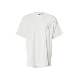 adidas originals T-Shirt 'Iced Latte' Herren Gr&ouml;&szlig;e XS tanne / pastellgr&uuml;n / wei&szlig;