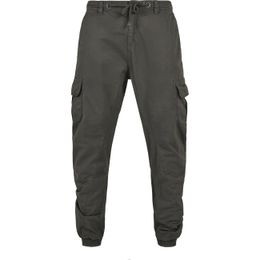 Cargohose Urban Classics "Urban Classics Herren Cargo Jogging Pants", Herren, Gr. XXL, US-Gr&ouml;&szlig;en, magnet, 100% Baumwolle, unifarben, slim fit, Hosen Cargohose