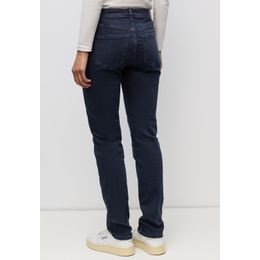 Street One Damen Comfort-fit-Jeansblau schwarz washed, Gr. 25, unifarben, Jeans, 98% Baumwolle, 2% Elasthan, Jeans, 5-Pocket-Style