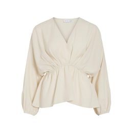 Vila Bluse 'VISELIA' Damen Gr&ouml;&szlig;e XS hellbeige