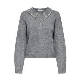Jacqueline de Yong JDY Pullover 'JDYAPRIL' Damen Gr&ouml;&szlig;e L graumeliert
