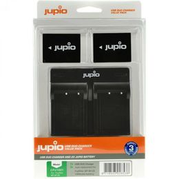 Jupio Value Pack: 2x Battery NP-W126S + Dual Charger
