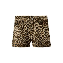 name it Shorts 'NKFRose' M&auml;dchen Gr&ouml;&szlig;e 116 braun / cappuccino / schwarz