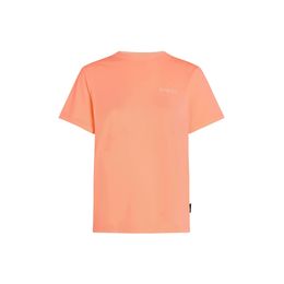 O`Neill O'neill Funktionsshirt 'Hybrid' Damen Gr&ouml;&szlig;e XS apricot / wei&szlig;