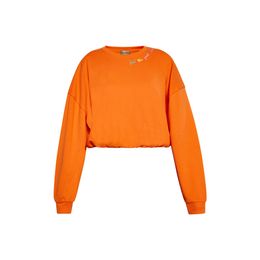 Ebeeza Sweatshirt Damen Gr&ouml;&szlig;e M gelb / gr&uuml;n / orange / pink